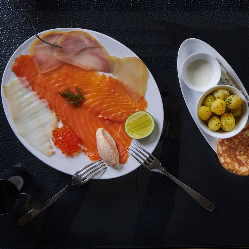 Esturgeon fumé tranché - La Maison Nordique